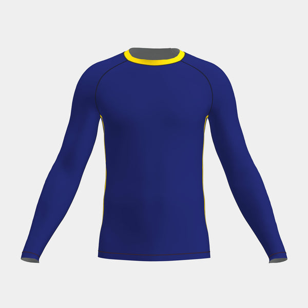 Ground Game Men’s Rash Guard (Long Sleeve) - POD