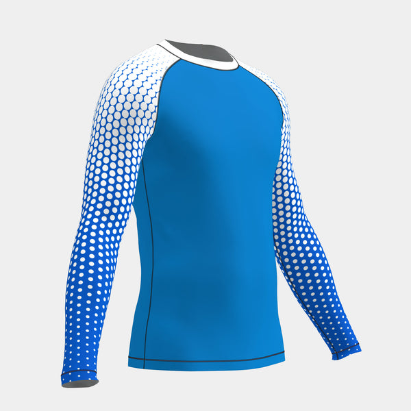 Power Mesh Men’s Rash Guard (Long Sleeve) - POD