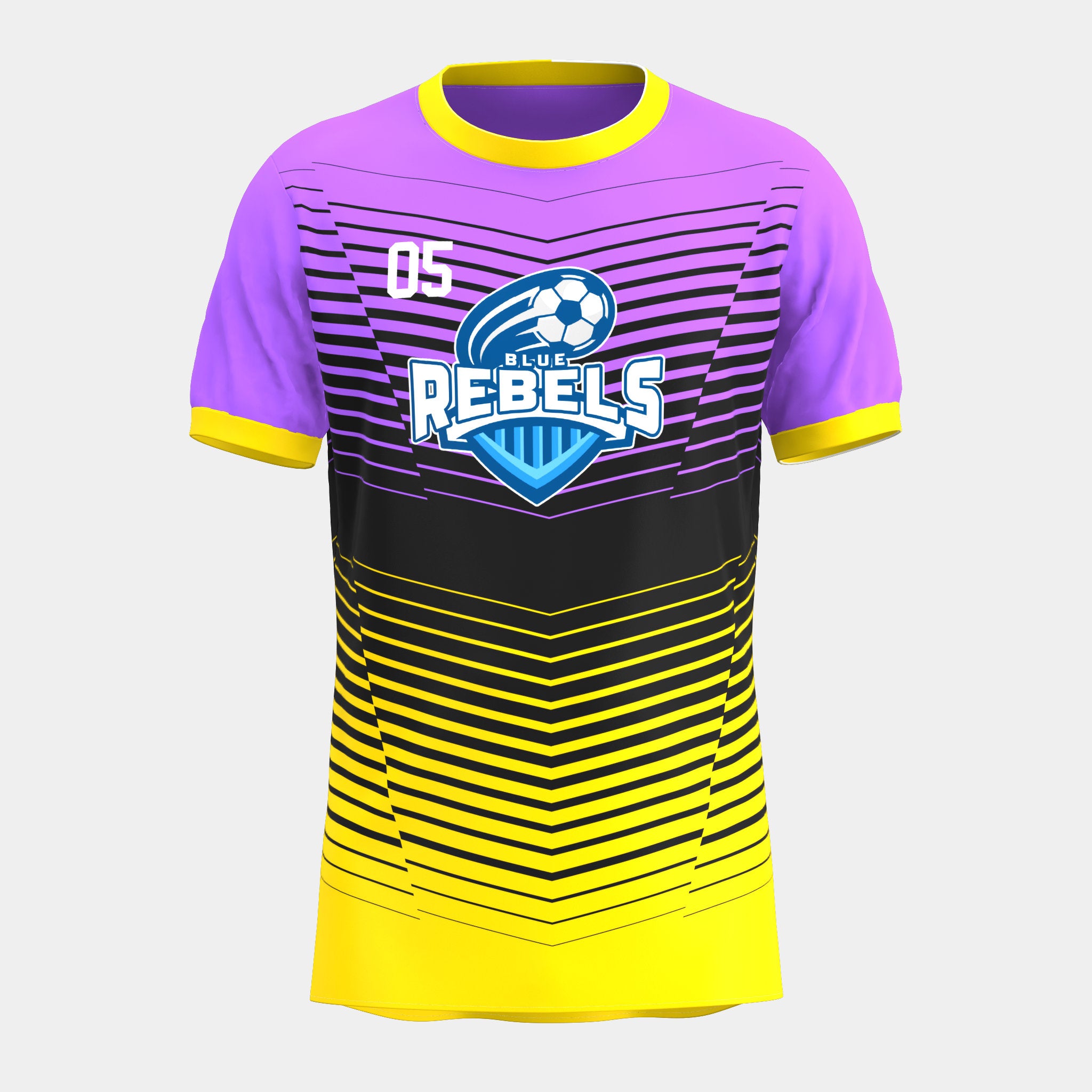 Blue Rebels Men's T-shirt - POD
