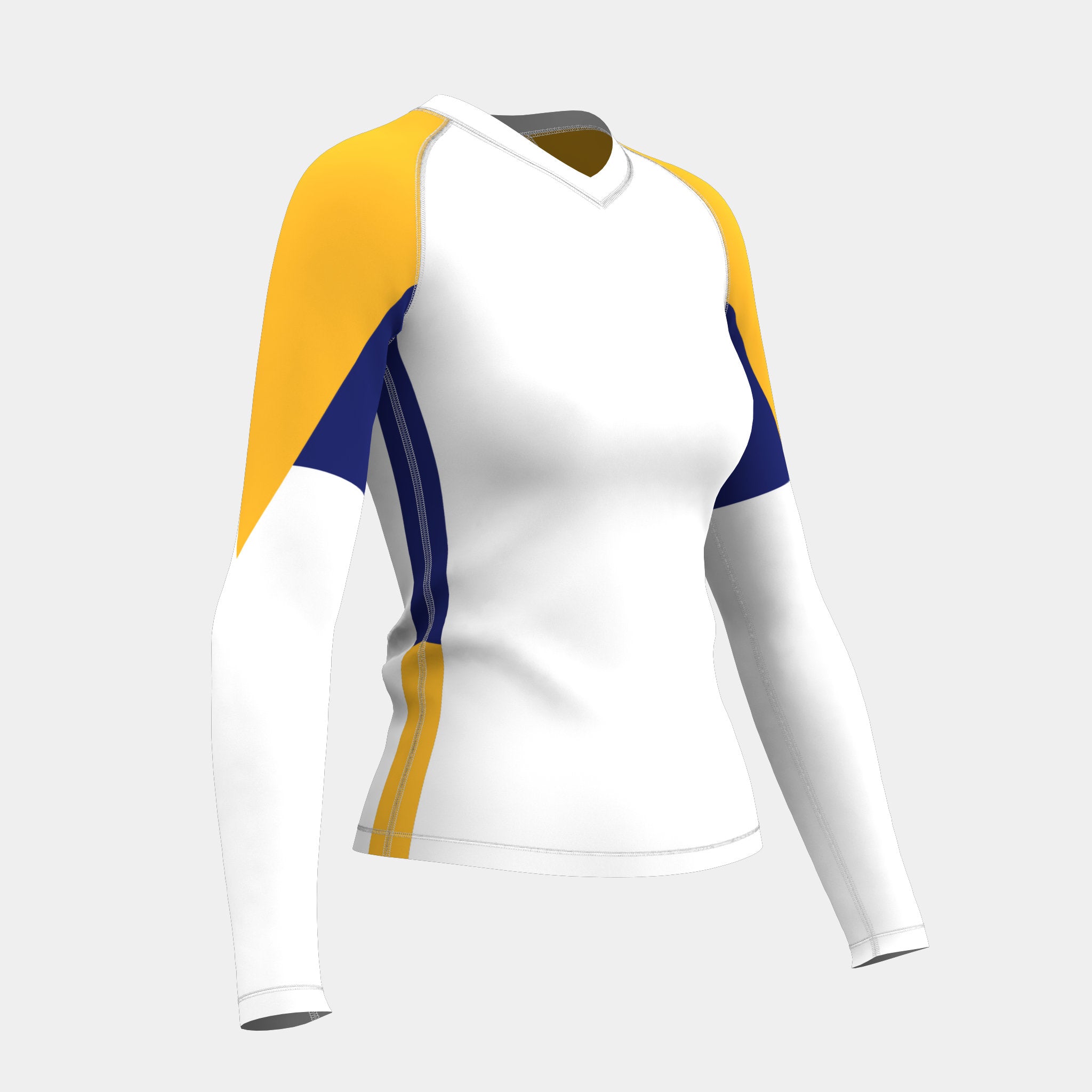 Slipstream Women's Rash Guard (Long Sleeve) - POD